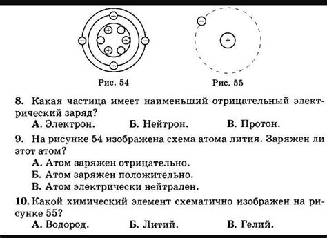 Какой химический элемент схематично изображен на рисунке 55 Тест ...