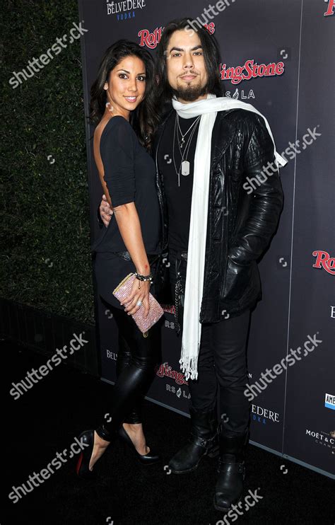 Dave Navarro Leilani Dowding Editorial Stock Photo Stock Image