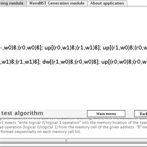 Membist Learning Module March C Algorithm Fig 4 Learning