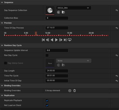 Day Sequence Time Of Day Plugin For Unreal Engine Unreal Engine 56