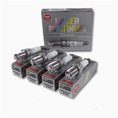4 x NGK Spark Plug BKR6EQUP | Run Auto Parts