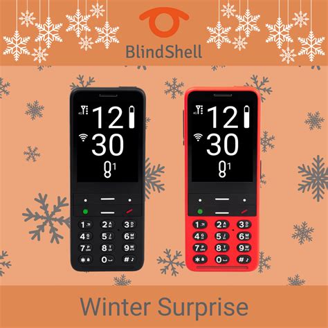 Blindshell Classic 2 Winter Surprise Visionaid