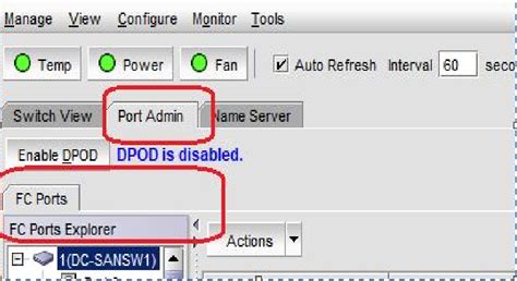 Connectrix Brocade Unable To See Port Error Details Tab In Web Tools Dell Afghanistan