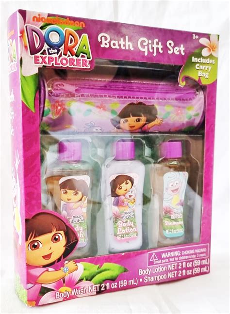 Dora The Explorer Bath T Set For Age 3 Years Once Upon A Time Party Shop Malta