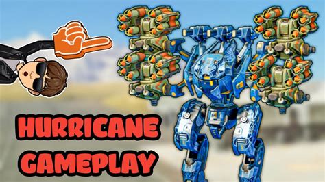 Vũ Khí Mới Hurricane Gameplay War Robots Việt Nam Youtube