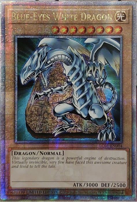Blue Eyes White Dragon Quarter Century Rare LC01 EN004 Prices