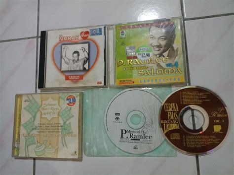 Original Cd Lagu Dan Vcd Pramlee Saloma Hobbies And Toys Music And Media