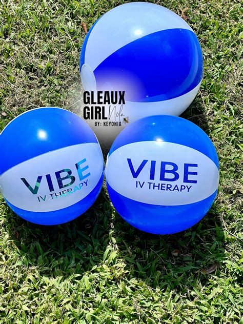 Personalized Beach Balls Pool Party Favor Custom Beach Ball Etsy