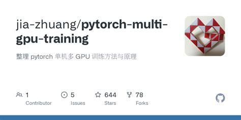 pytorch multi gpu training model py at master · jia zhuang pytorch multi gpu training · github
