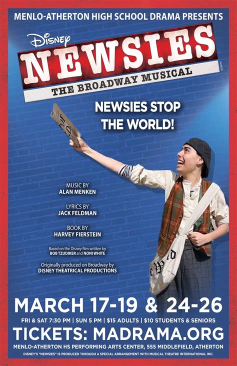 Newsies Broadway Poster