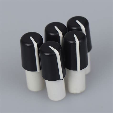 Agbbg 5pcs 11×29mm Half Shaft Knob Potentiometer Rotary Encoder Volume