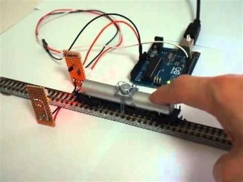 Arduino Controlled Model Trains Train Detector Module With IR