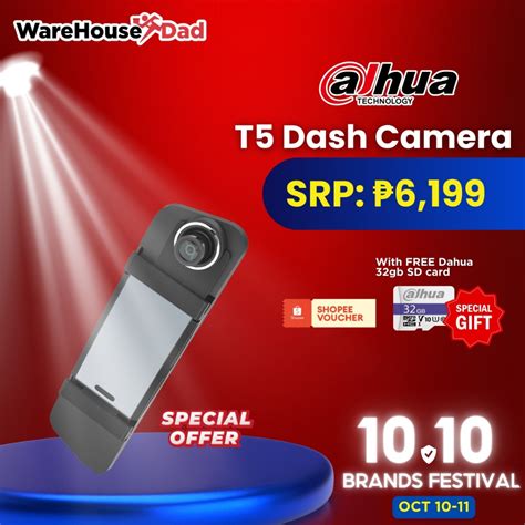 Dahua T5 Dash Camera Shopee Philippines