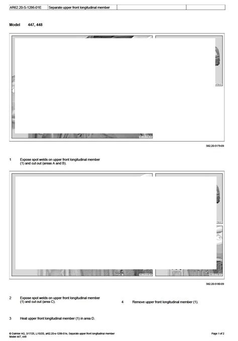 Service Manual Mercedes Benz V Class 448 Model Up To 2020 Incl