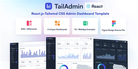 tailadmin react free tailwind react dashboard template