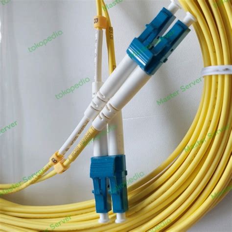 Jual Fiber Optik Patch Cord LC LC Singlemode Duplex 40 Meter Kab Bekasi Master Server