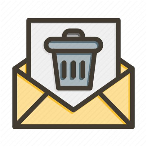 Junk Mail Inbox Message Trash Icon Download On Iconfinder