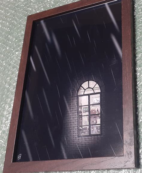 精神世界の窓に広がる闇（額装） Purihora Works！ Booth