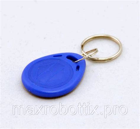 Купить Брелок EM-07 RFID EM Marine 125Khz (пластик цвет синий), цена 8 ...