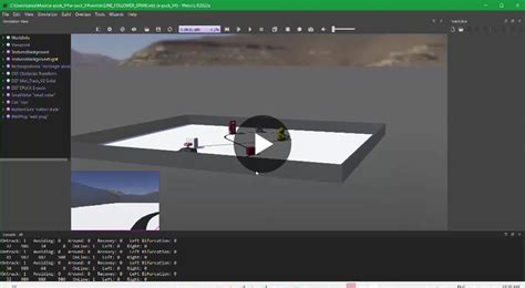 Simulating E Puck Robot With Line Following And Obstacle Avoidance In