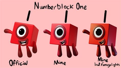 Numberblock One 3d Model Showcase And Comparison By Dianadoesdozens On Deviantart