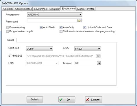 programming a star 328pb via ttl serial bootloader and bascom a star