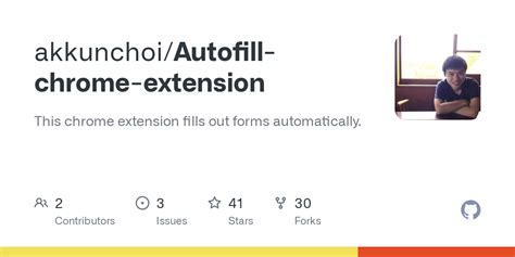 Github Akkunchoiautofill Chrome Extension This Chrome Extension