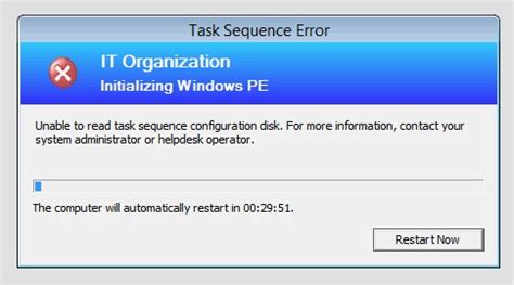 Solved SCCM Image Capture Task Sequence Experts Exchange