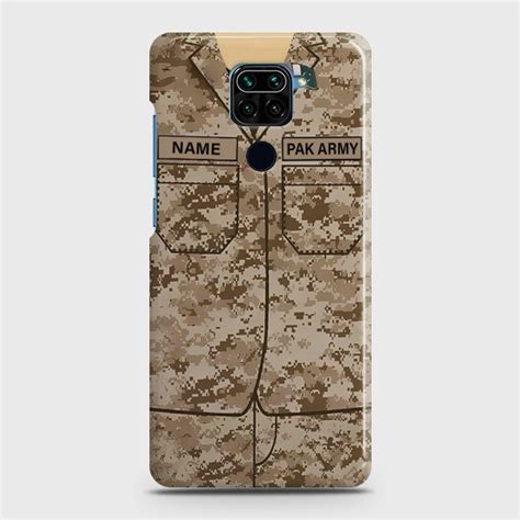 Xiaomi Redmi Note 9 Army Costume Case