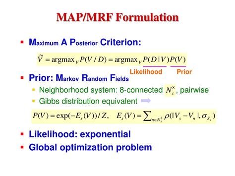 Ppt Robust Visual Motion Analysis Piecewise Smooth Optical Flow And