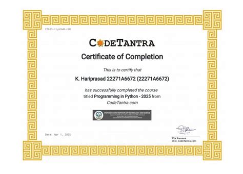 Python Coding Programming Learning Codetantra Growthmindset