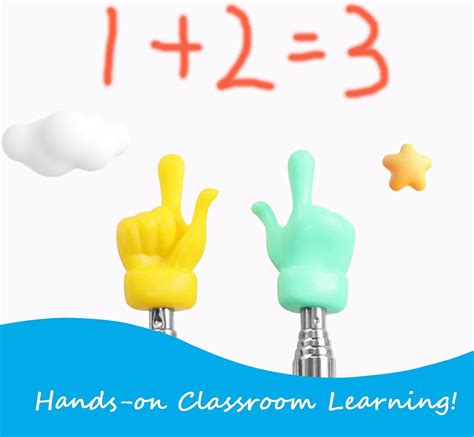 Fingers Telescopic Teachers Pointer Teaching Pointer Stick For