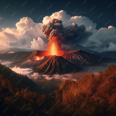 Premium Photo Valcano