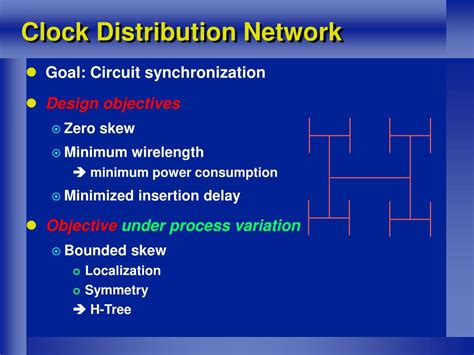 Ppt A Global Minimum Clock Distribution Network Augmentation
