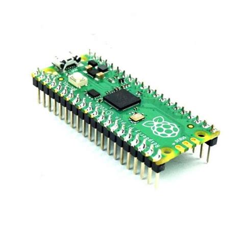 Raspberry Pi Pico With Free T 2 X 20 Pin Straight Header Male Pin