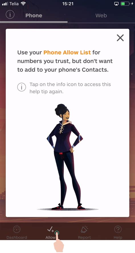 Add Or Remove Phone Number In Malwarebytes For Ios V1 Allow List Malwarebytes Help Center