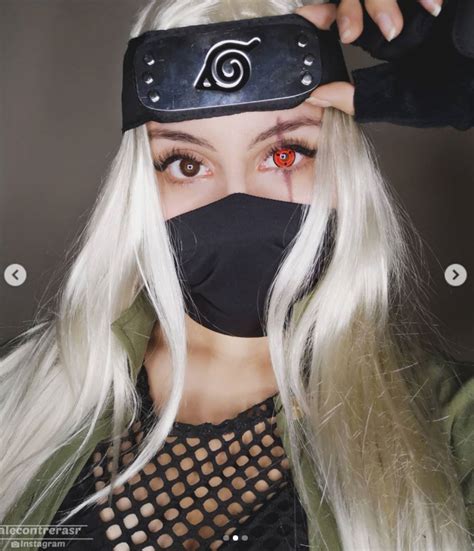 Conoce A La Versión Femenina De Kakashi De Naruto Con Este Cosplay