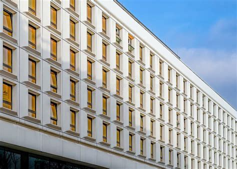 Office Building Windows Background Rectangular Windows Texture On A