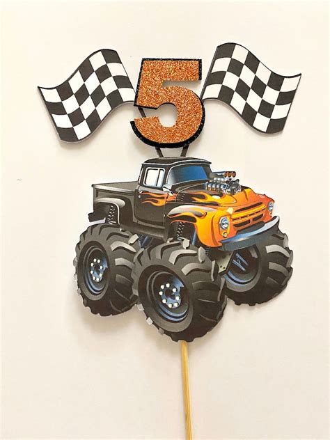 Blippi Monster Truck Blippi Birthday Cake Blippi Cake Etsy My Xxx Hot