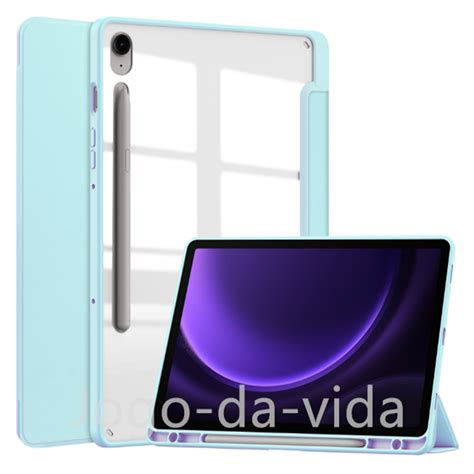 Capa Case Para Acrílico Com Samsung Galaxy Tab S9s9 Fe 11ºpolegada Suporte Caneta Dk Store