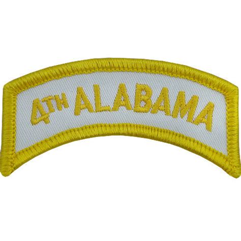 4th Alabama Class A Tab Usamm