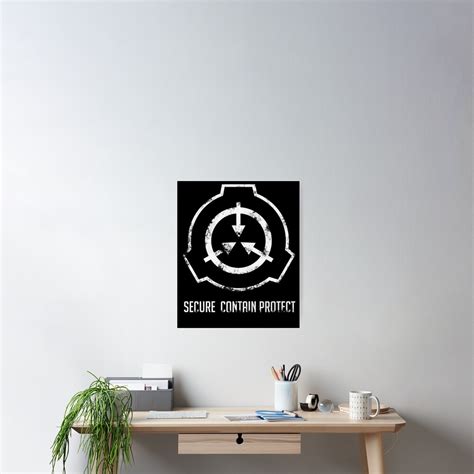 SCP Secure Contain Protect Poster For Sale By Rebellion 10 Redbubble