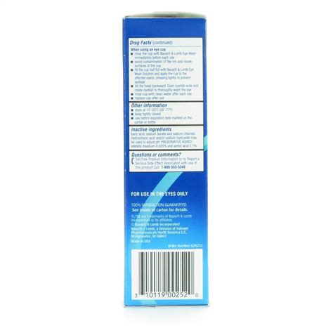 Eyewash Eye Relief Irrigating Solution 4oz Each Mcguff