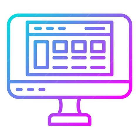 Premium Vector Web Interface Vector Illustration Style