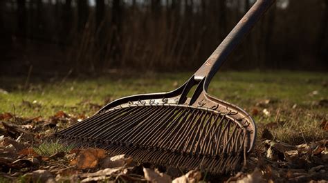 Yards Yard Rake Laying In The Ground Backgrounds  Free Download