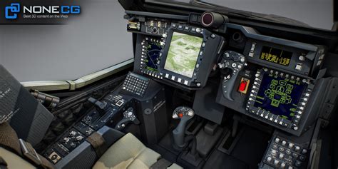 Ah 64d Apache Longbow Helicopter Cockpit By Nonecg Superhive
