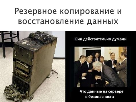 Резервное копирование данных презентация онлайн