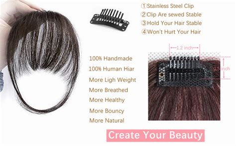 Pony Haarteil zum Anstecken für Damen 100 Echthaar Extensions Pony