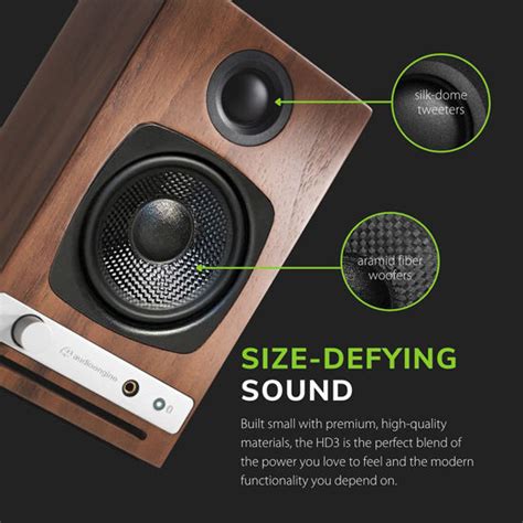 GetUSCart Audioengine HD Wireless Speakers With Bluetooth W Powered Computer Speakers For