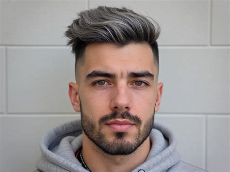 Hairstyles For Men Embracing Natural Gray Hair